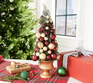 SIMPLY STUNNING BY JANINE GRAFF Simply Stunning 17' Tree W Ornaments Janine Graff - One-color