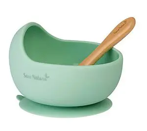 KALENCOM Saro Silicone Suction Base Bowl And Spoon Set - One-color
