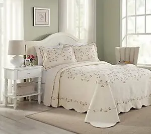 MODERN HEIRLOOM Felisa King Bedspread - One-color