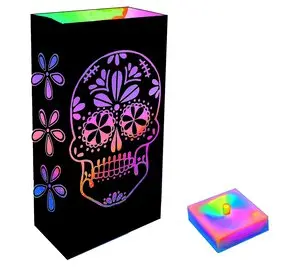 LUMABASE B/o Luminaria Kit- Color Changing Suga R Skull - One-color
