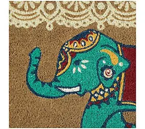 DESIGN IMPORTS Indian Elephant 18x30 Doormat
