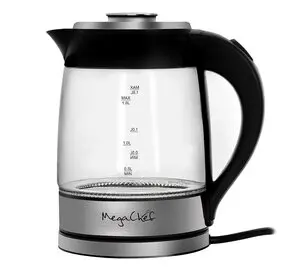 MEGACHEF 1.8 Liter Cordless Glass Kettle With I Nfuser - One-color