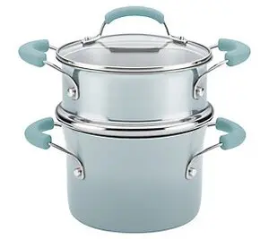 RACHAEL RAY 3-qt Nonstick Steamer Set - One-color