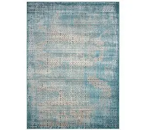 NOURISON HOME Karma Blue 5'3' X 7'4' Area Rug - One-color