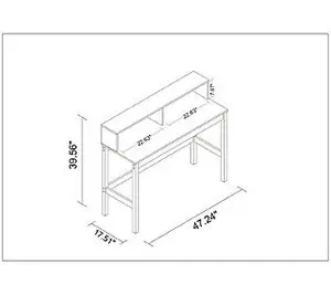 MANHATTAN COMFORT Bowery Desk