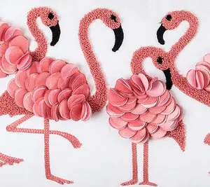 C&F HOME Flamingo Friends Pillow