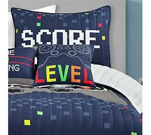 LUSH DECOR Video Games 4pc Twin Quilt Set By