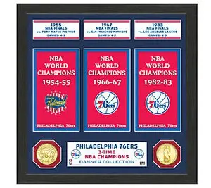 HIGHLAND MINT Nba Champs Banner Photo Mint - One-color