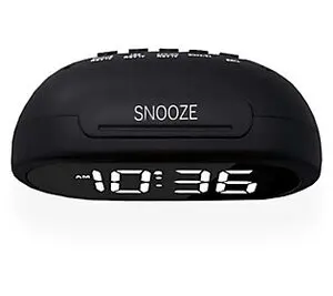 RIPTUNES 1.4' Digital Alarm Clock W/ 5 Alarm So Nds
