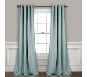 LUSH DECOR Grommet Blackout 52' X 84' Window Curtains L Ush Decor - One-color