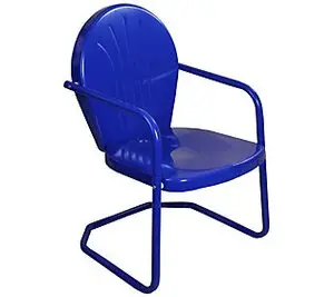 NORTHLIGHT 34' Outdoor Retro Tulip Armchair - One-color