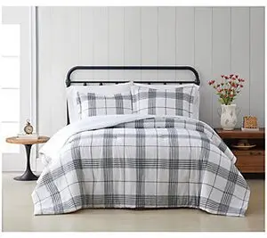 COTTAGE CLASSICS Cottage Plaid 3-pc Full/queen Comforter Set - One-color