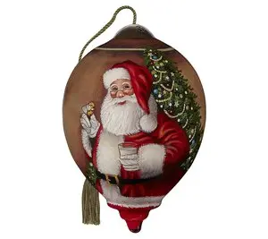NE'QWA Neqwa 3' Milk & Cookies For Santa Petite Prince S Ornament - One-color