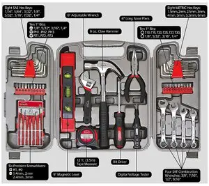 APOLLO 53-piece Household Tool Kit Dt94 08