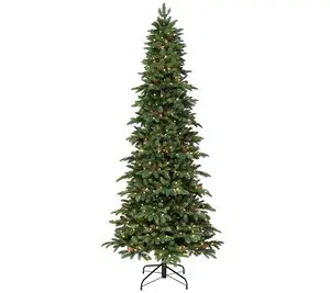 PULEO INTERNATIONAL 7.5' Prelit Slim Montana Sp Ruce Tree - One-color