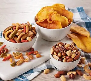 COYOTE SONG FARMS Set Of 3 Fruit & Nut Trail Mix Assortment - One-color