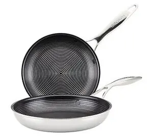CIRCULON 2pc. Clad Nonstick Frying Pan Set - One-color