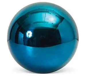 GERSON INTERNATIONAL 9.8' Blue Gazing Ball Gerson Co - One-color