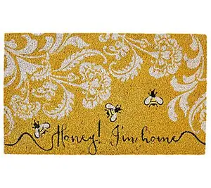 DESIGN IMPORTS Honey I'm Home Doormat - One-color