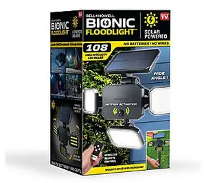 BELL & HOWELL Bell + Howell Bionic Floodlight Solar-powered M Tion Light
