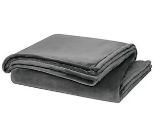 CANNON Solid Plush King Blanket