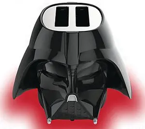 UNCANNY BRANDS Star Wars Darth Vader Halo Toaster - One-color