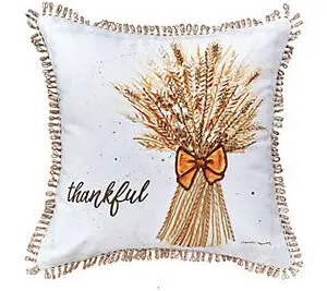 C&F HOME Thankful Wheat Pillow Valerie - One-color