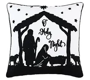 VALERIE PARR HILL 18' X 18' Holy Night Throw Pillow Valerie - One-color