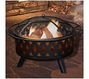 NATURE SPRING 32' Fire Pit- Steel Patio Ring - One-color