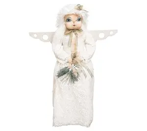 GALLERIE II Natalie Snow Angel Gathered Tradit Ions Figurine - One-color