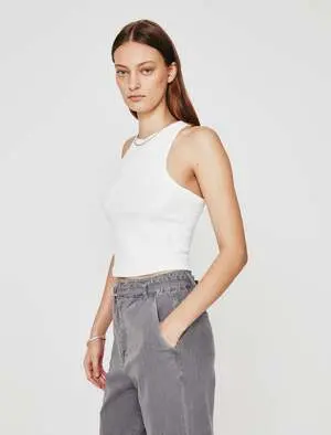 Ag Olive Tank - White