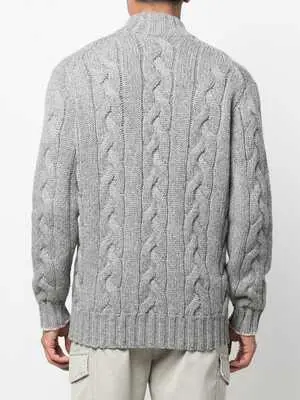 Brunello Cucinelli Cable-knit Zip-up Cardigan