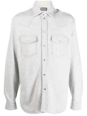 DIESEL S-ocean-e1 Cotton Shirt Jacket