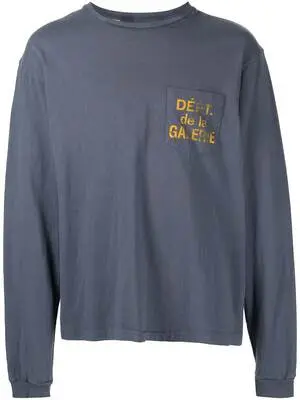 GALLERY DEPT. Dept De La Galerie Long-sleeve Top - Blue