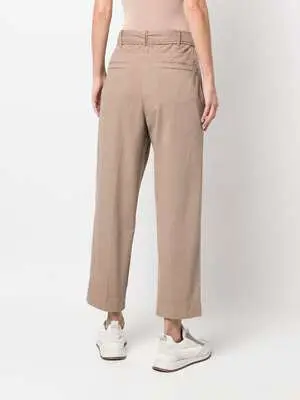 Brunello Cucinelli Belted Straight-leg Chinos