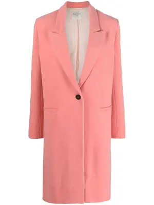 FORTE_FORTE Single-breasted Wool-cashmere Coat