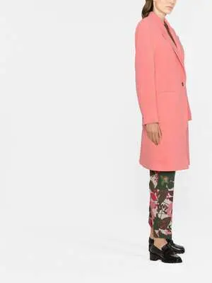FORTE_FORTE Single-breasted Wool-cashmere Coat
