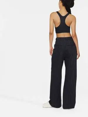JIL SANDER Logo-print Sports Bra - Black