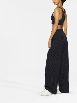 JIL SANDER Logo-print Sports Bra - Black