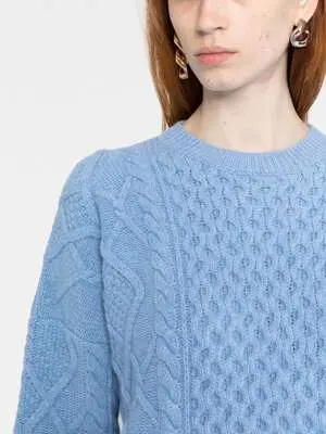 Stella McCartney Aran-knit Oversized Jumper