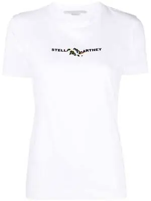 Stella McCartney Logo-print T-shirt - White