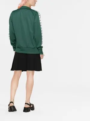 GOLDEN GOOSE Star Log-print Sports Jacket - Green