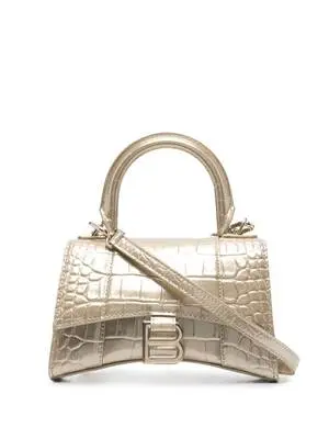 Balenciaga Gold Tone Cross Body Bags