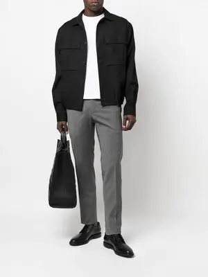 PT TORINO Pressed-crease Trousers - Grey