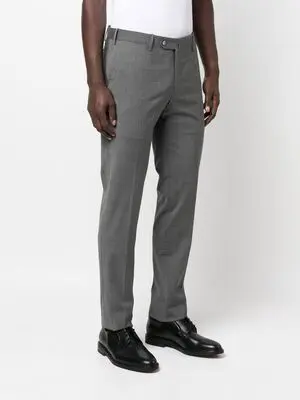 PT TORINO Pressed-crease Trousers - Grey