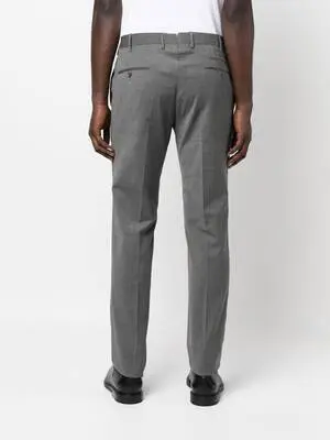 PT TORINO Pressed-crease Trousers - Grey