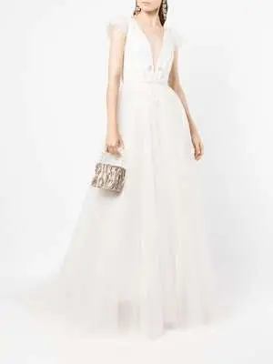 Jenny Packham Charm Sequin-embellished Gown