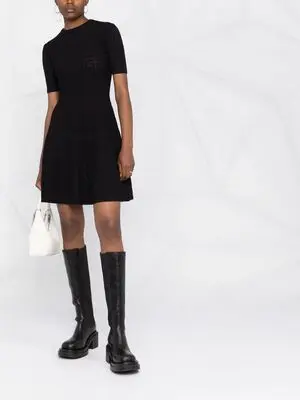 Givenchy 4g Jacquard A-line Dress