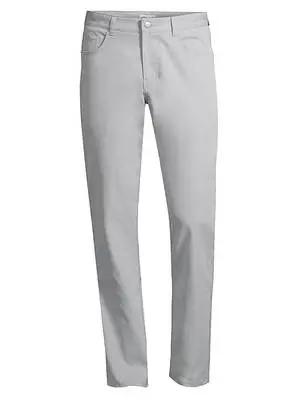 Peter Millar Performance Five-pocket Pants Gale Grey