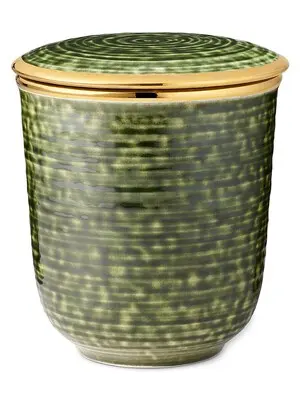 Aerin Savoy 10k Gold & Ceramic Nendaz Candle